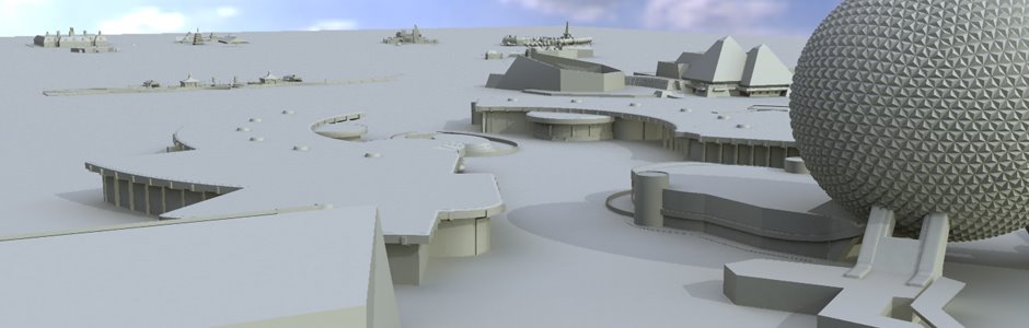 EPCOT Center 3D Model | Deep Water Studios