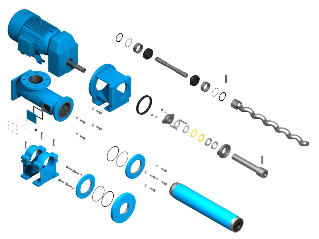 Monyo Pump Internal Illustration | Deep Water Studios
